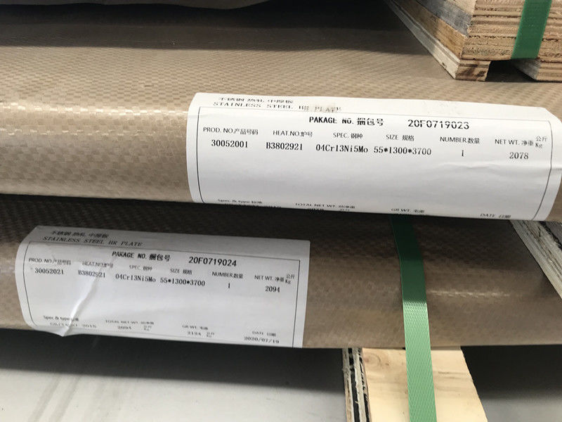 EN 1.4313 Stainless Hot Rolled Steel Plates UNS S41500 DIN X3CrNiMo13-4 ...