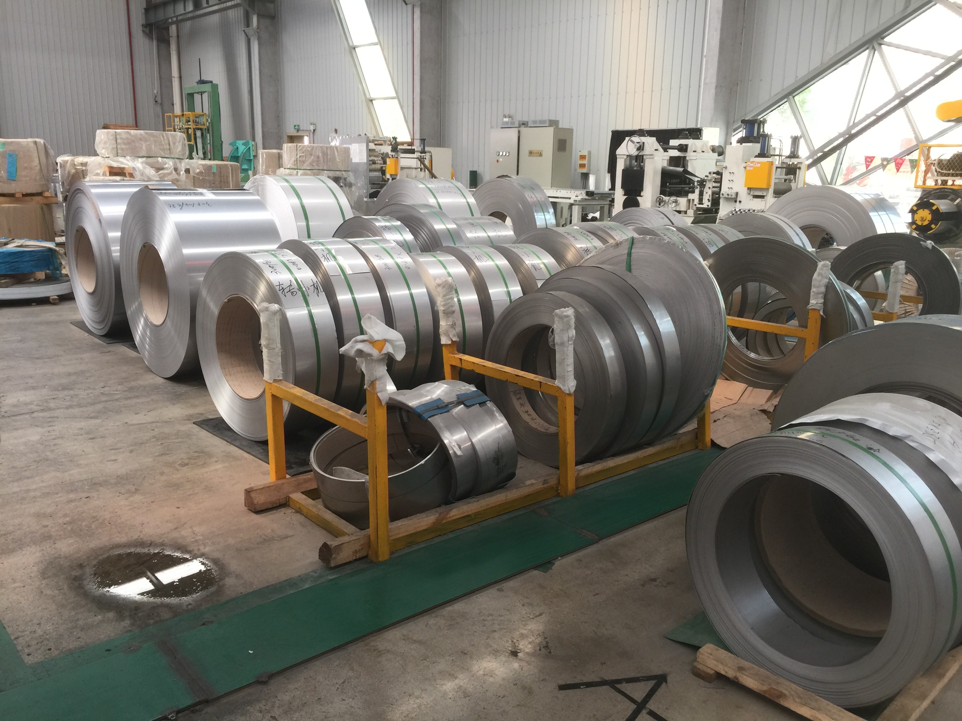 SUS304 EN 1.4301 Cold Rolled Stainless Steel Slit Strip Precision Strip