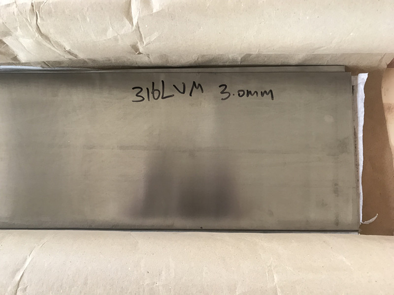 316LVM Stainless Steel ASTM F138 Round Bar 316LVM ASTM F139 Sheet